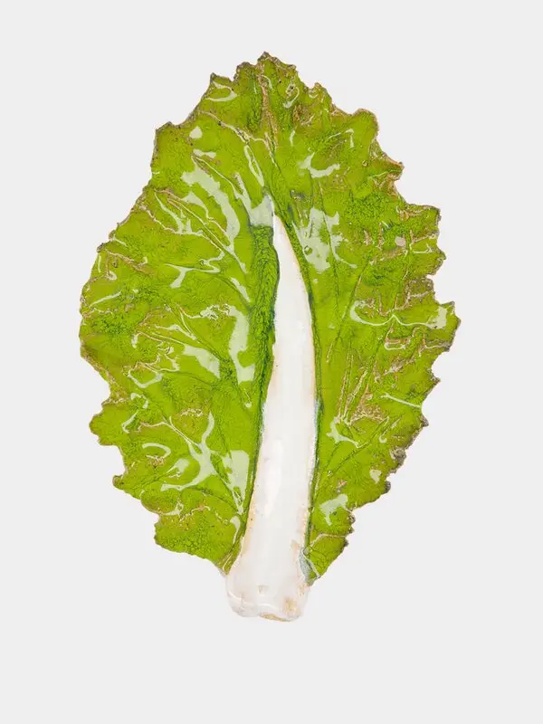 Studio Bongard Lettuce Leaf Sculpture - Green