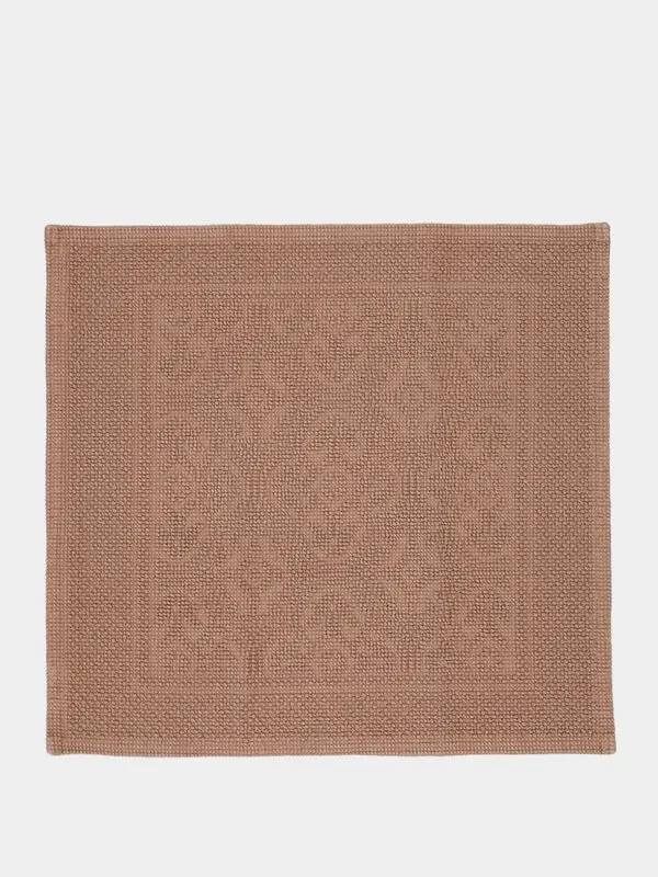Haomy Kymi Bath Mat - Brown