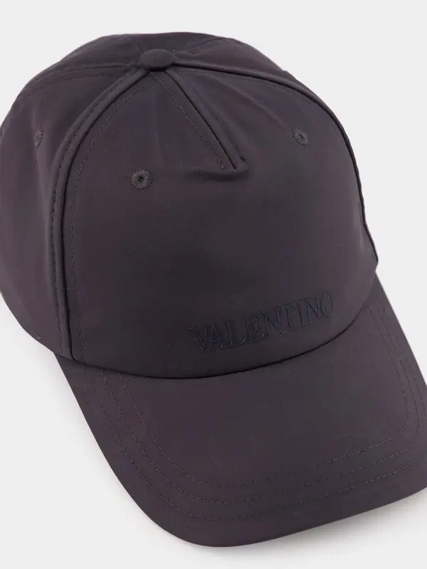 Valentino Garavani Techno Drill Logo Baseball Cap