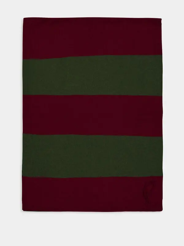 PAULA Rosie Knitted Striped Throw - Multicolour