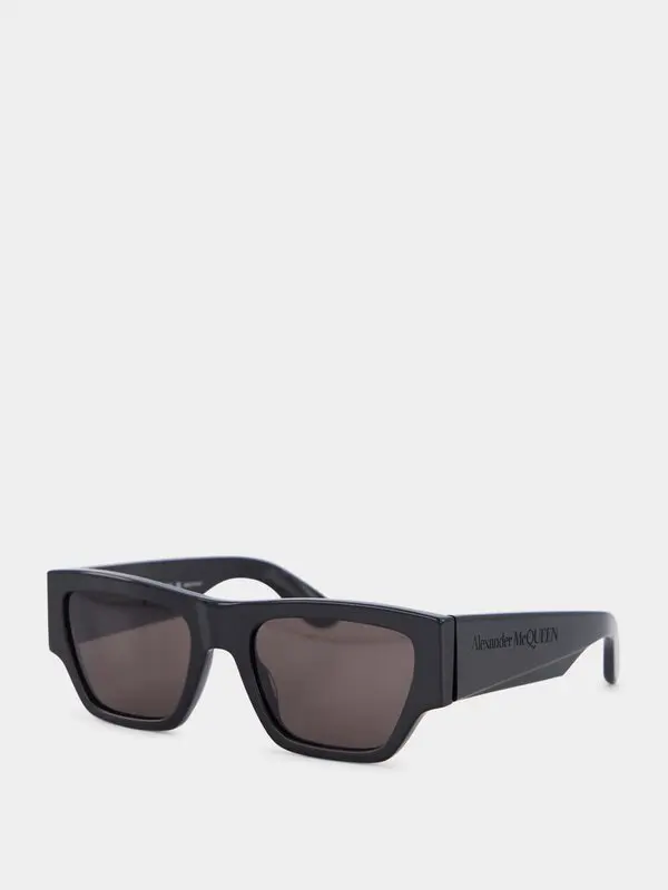Alexander McQueen Square-frame Sunglasses - Blue