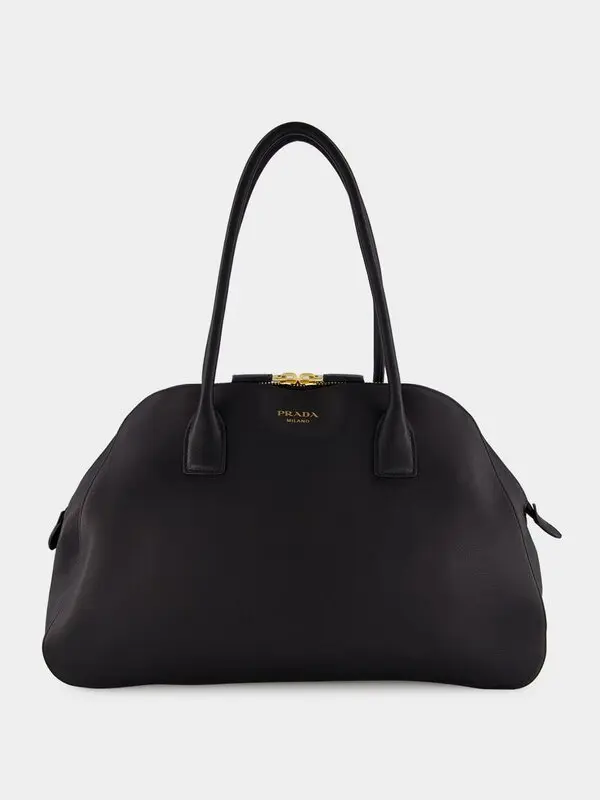 Prada Medium Leather Tote Bag
