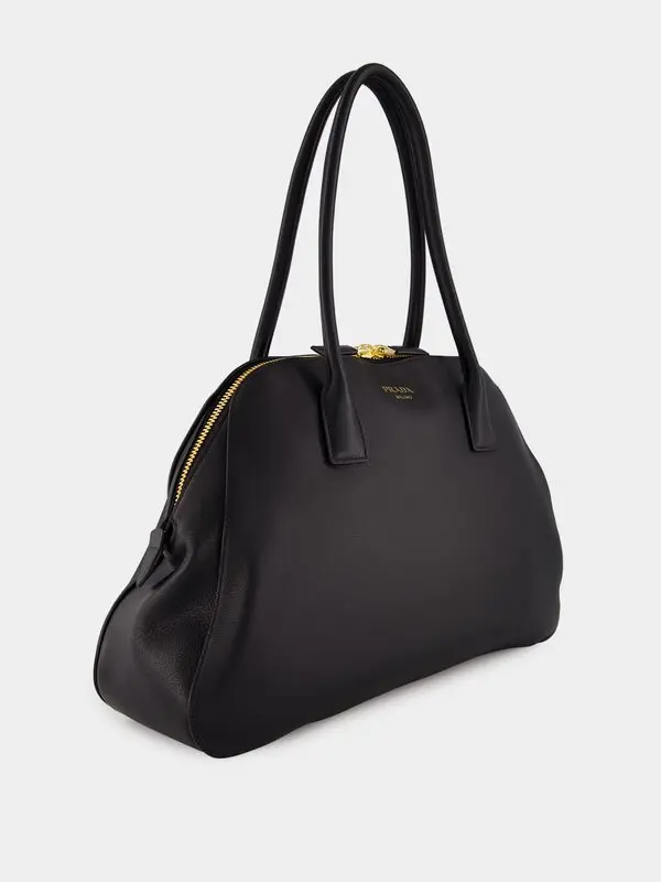 Prada Medium Leather Tote Bag