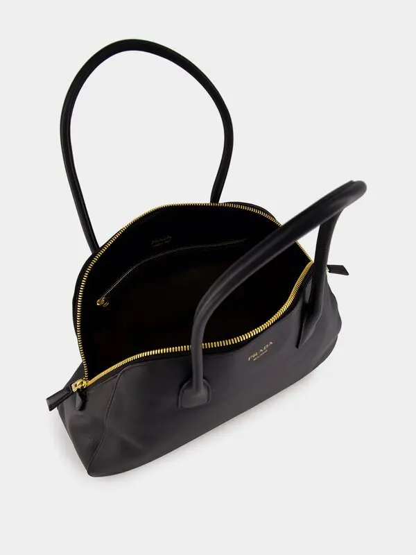 Prada Medium Leather Tote Bag