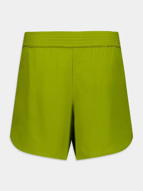 PAULA Bronzita Silk Shorts