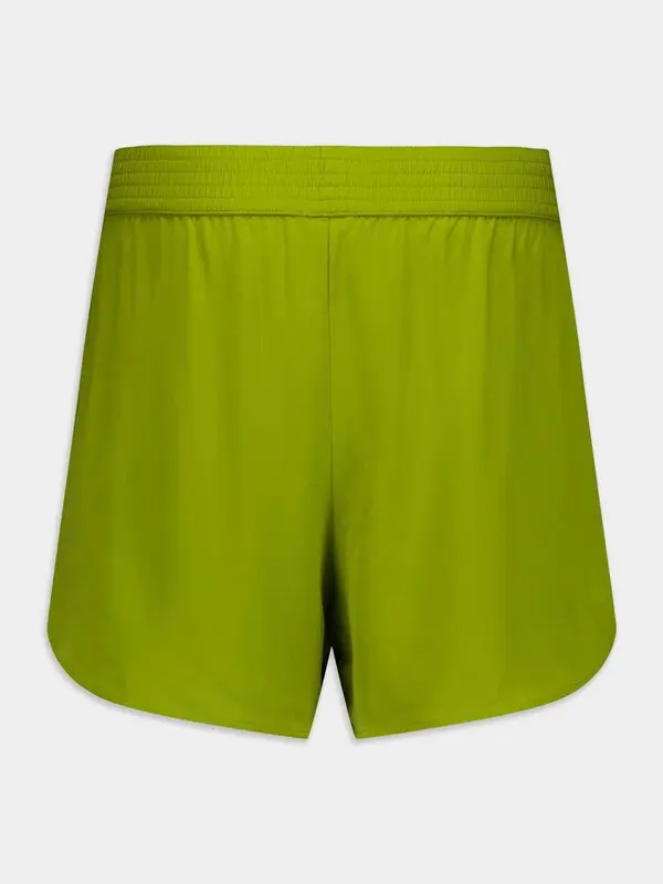 PAULA Bronzita Silk Shorts
