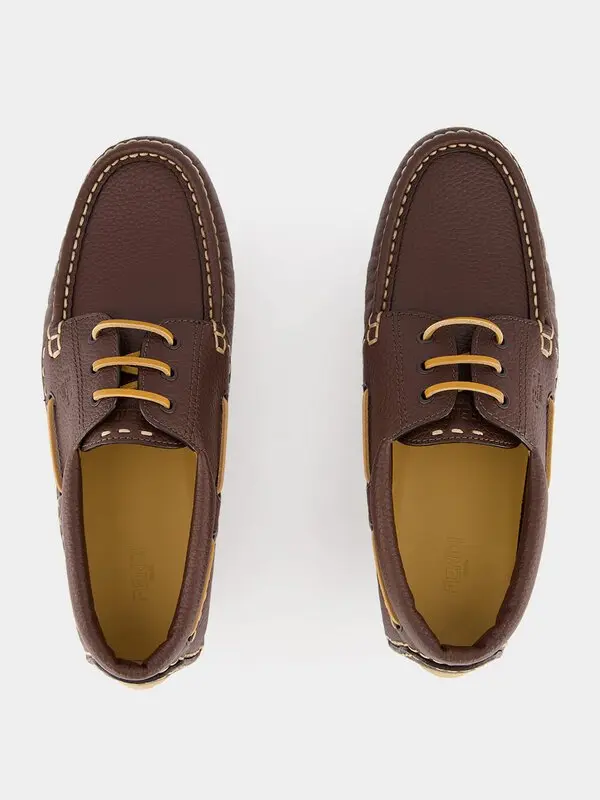 Fendi Deck Lace-ups Loafers