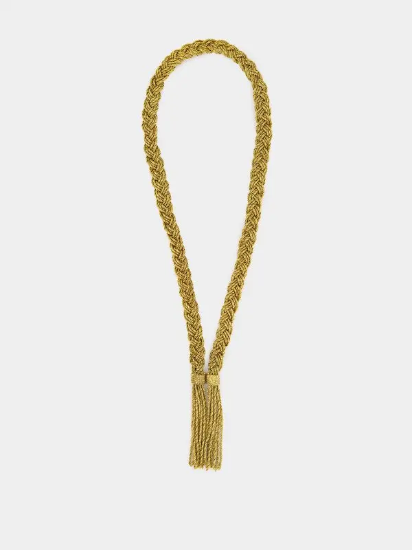 AURÉLIE BIDERMANN Miki Long Necklace - Gold
