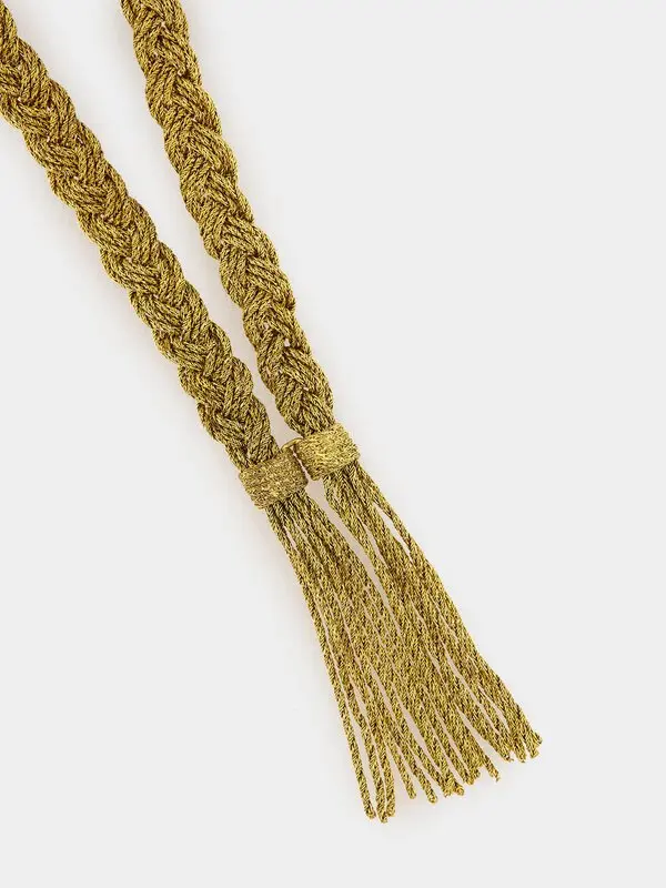 AURÉLIE BIDERMANN Miki Long Necklace - Gold