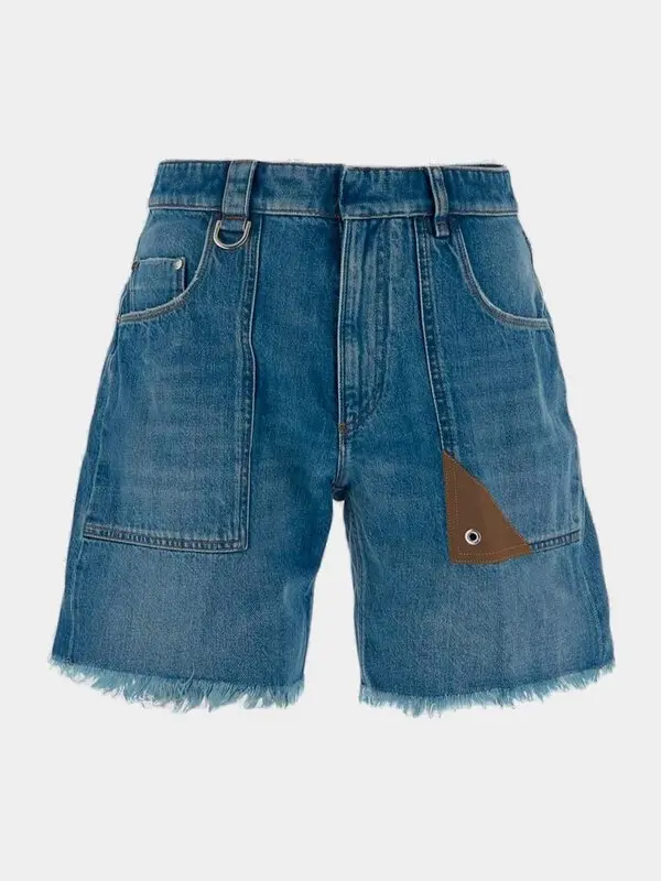 Fendi Denim Bermudas