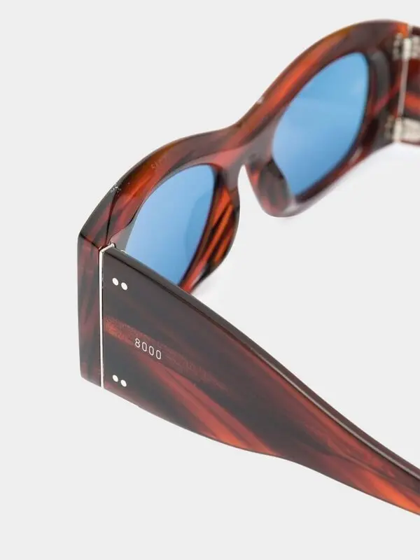 RETROSUPERFUTURE 4 Cerniere Fiammato Sunglasses