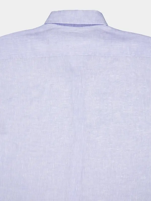 Frescobol Carioca Antonio Linen Shirt - Blue