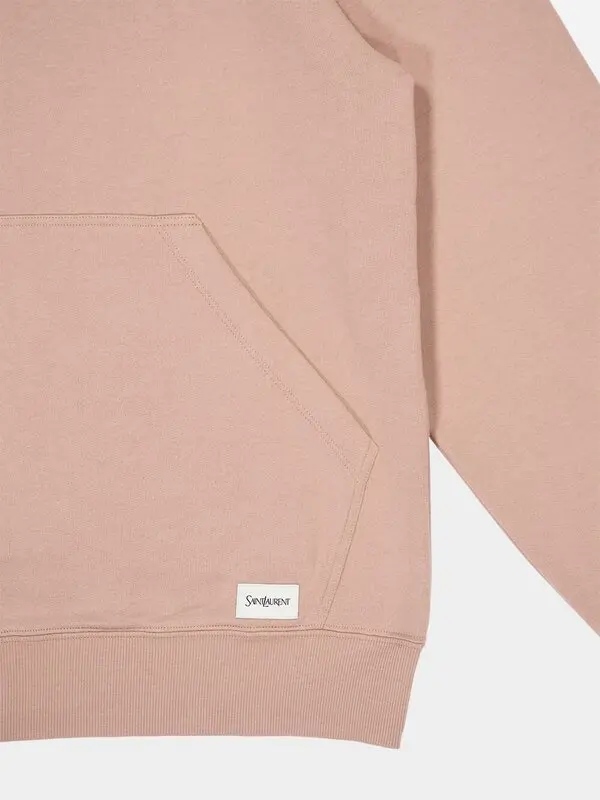Saint Laurent Oversized Hoodie - Pink