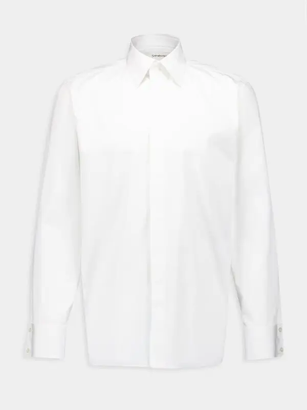 Saint Laurent Poplin Cotton Shirt