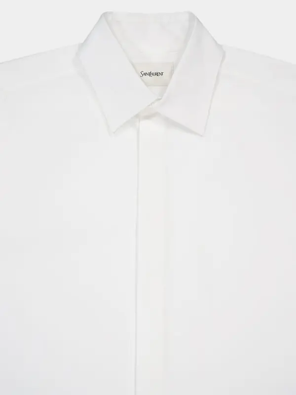 Saint Laurent Poplin Cotton Shirt