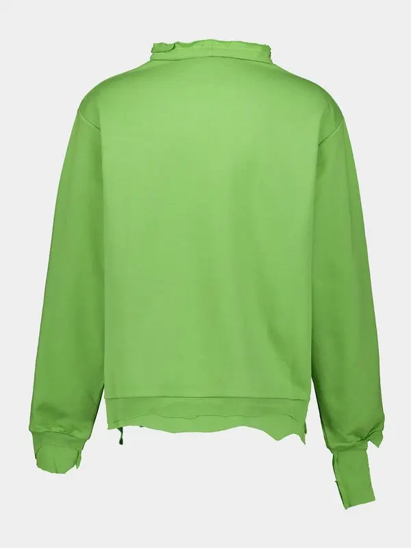 Marni Distressed Cotton Sweatshirt