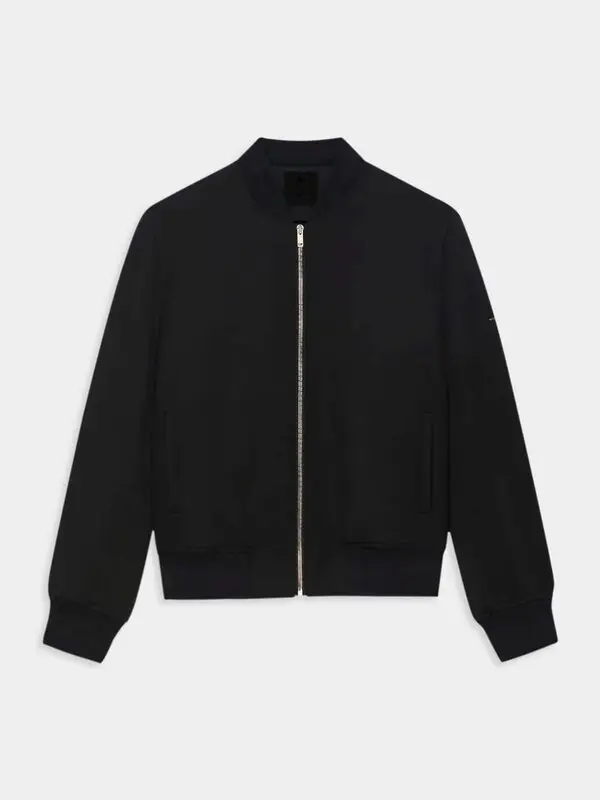Givenchy Wool Bomber Jacket - Black