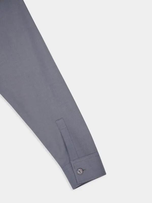 Balmain Shirt With Embossed Silver Buttons