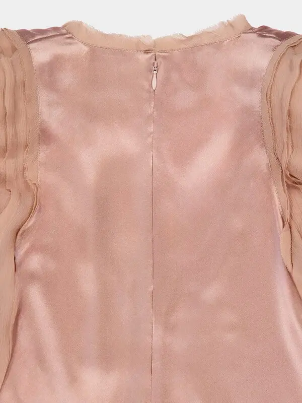 Balmain Shoulder-pad Blouse - Pink