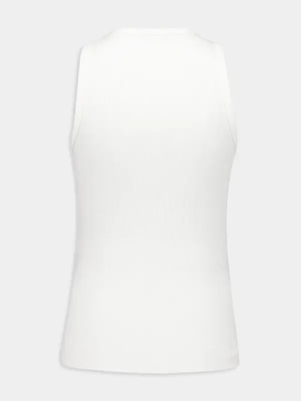 Rabanne Tank Top With Piercing Detail