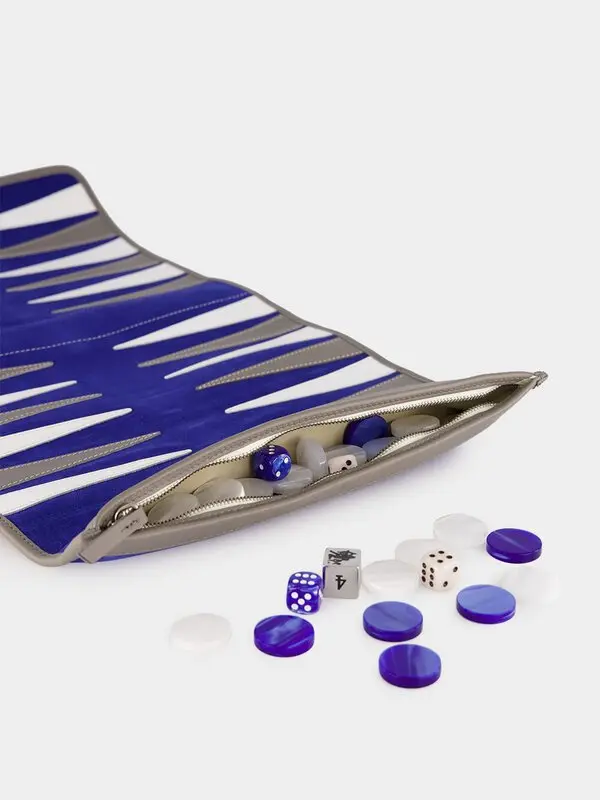 HECTOR SAXE PARIS Victor Mysterious Velvet Travel Backgammon