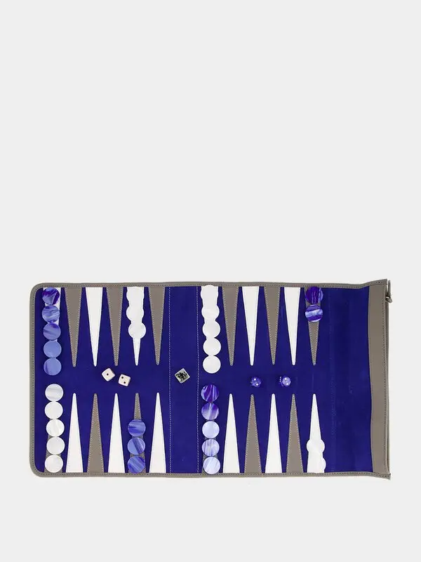 Hector Saxe Paris Victor Mysterious Velvet Travel Backgammon