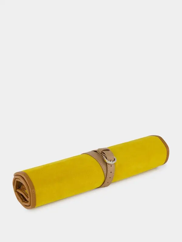 Hector Saxe Paris Victor Travel Backgammon Set - Yellow