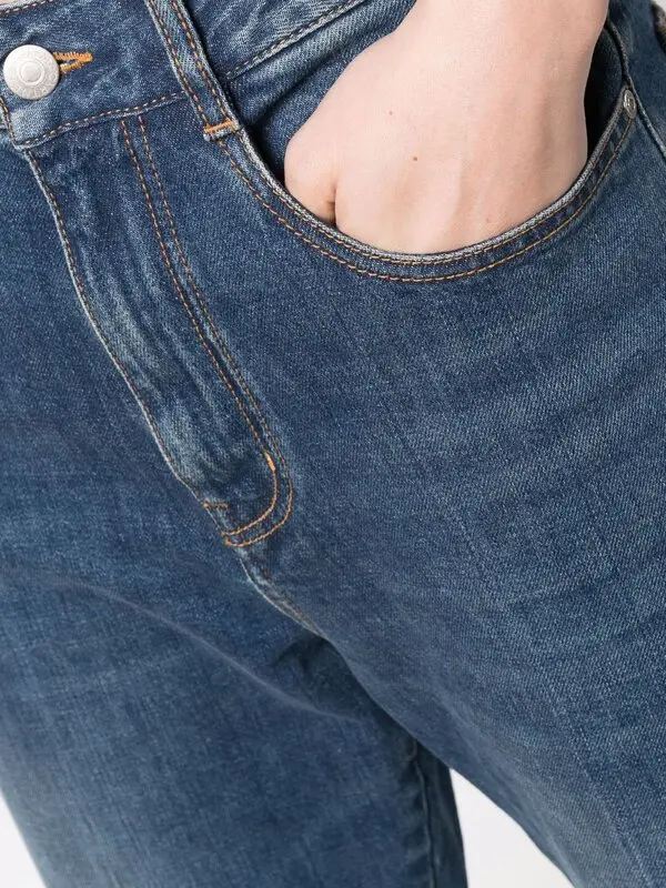 Stella McCartney Flared Mid-rise Jeans - Blue