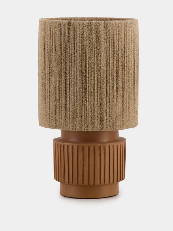 POMAX Cordoba Terracotta Medium Table Lamp - Brown