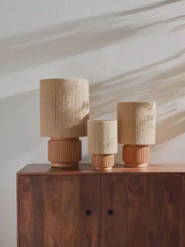 POMAX Cordoba Terracotta Medium Table Lamp