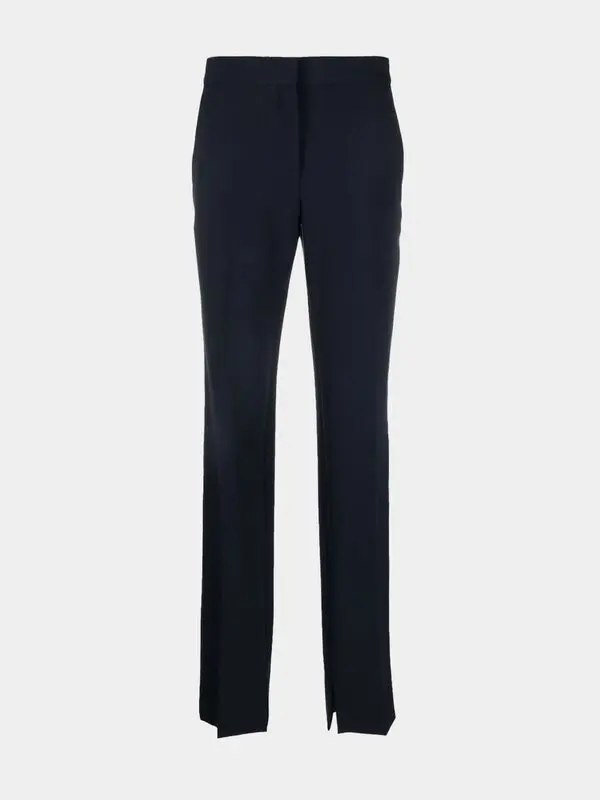 Stella McCartney Straight Leg Split Cuff Trousers