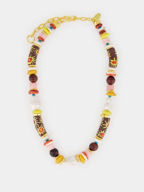 LIZZIE FORTUNATO Souvenir Necklace - Multicolour