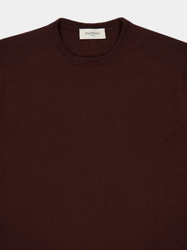 PIACENZA CASHMERE 1733 Cashmere Crewneck Sweater - Brown
