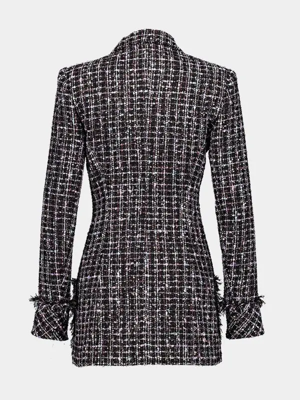 Balmain Single-breasted Tweed Jacket