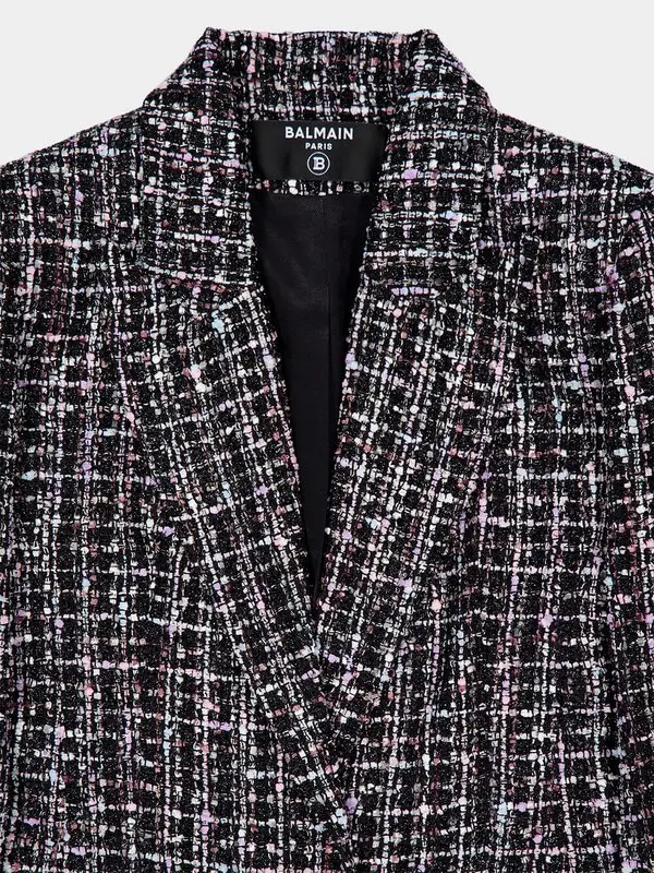 Balmain Single-breasted Tweed Jacket