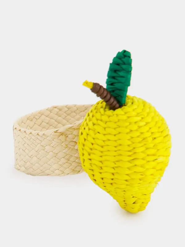 Coro Cora Lemon Napkin Ring