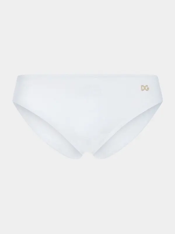 Dolce & Gabbana Regular Bikini Bottom - White
