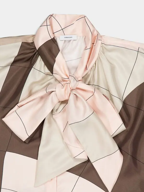 FERRAGAMO Silk Shirt - Multicolour