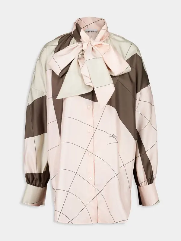 FERRAGAMO Silk Shirt - Multicolour