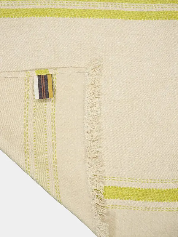 Libeco Belgian Towel Mustard Stripe - Cream