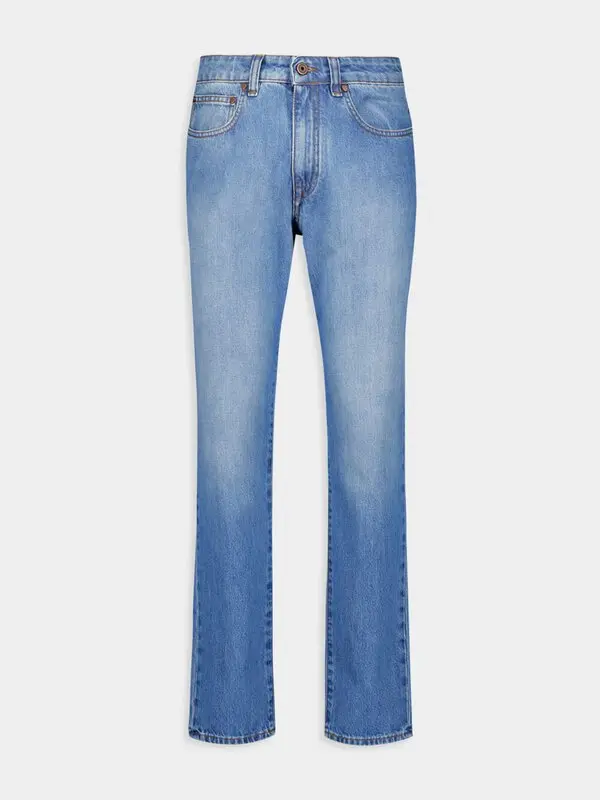 Boglioli Regular-fit Denim Jeans - Blue