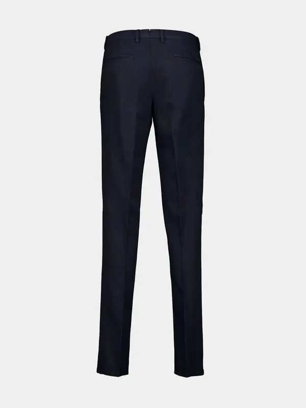 Boglioli Pressed-crease Trousers - Blue