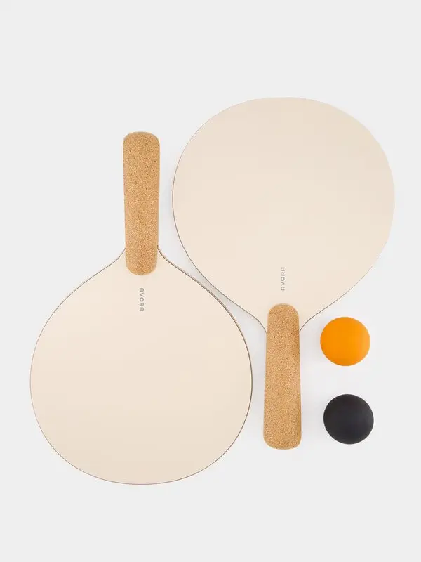AVORA Chenise Beach Racket Set - Beige
