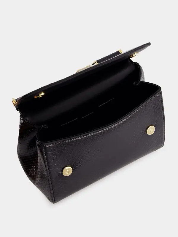 Dolce & Gabbana Medium Sicily Bag - Black