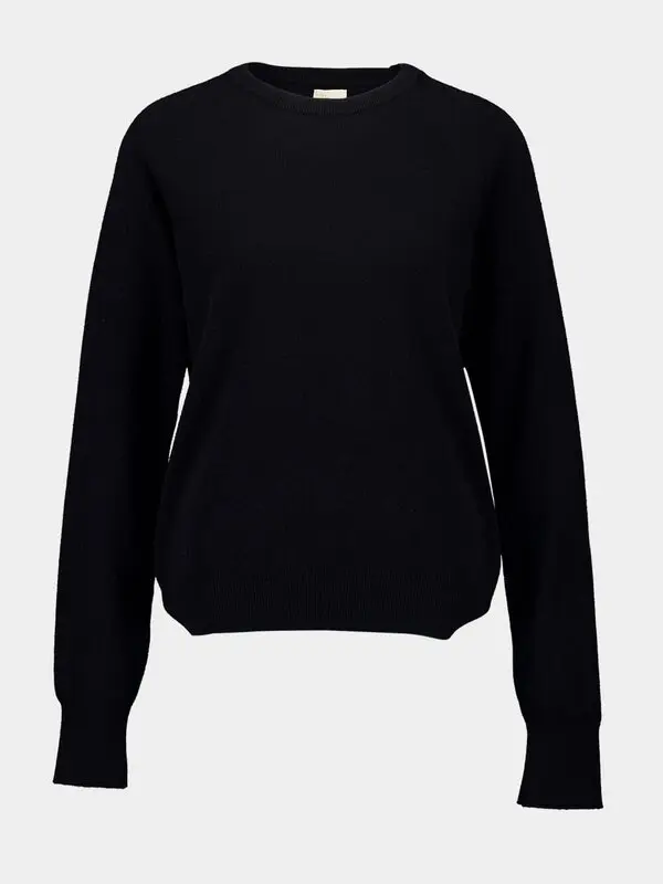 PAULA Dianela Tap Shoe Cashmere Blouse - Black