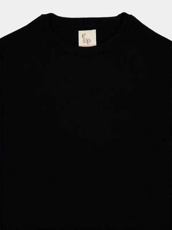 PAULA Dianela Tap Shoe Cashmere Blouse - Black