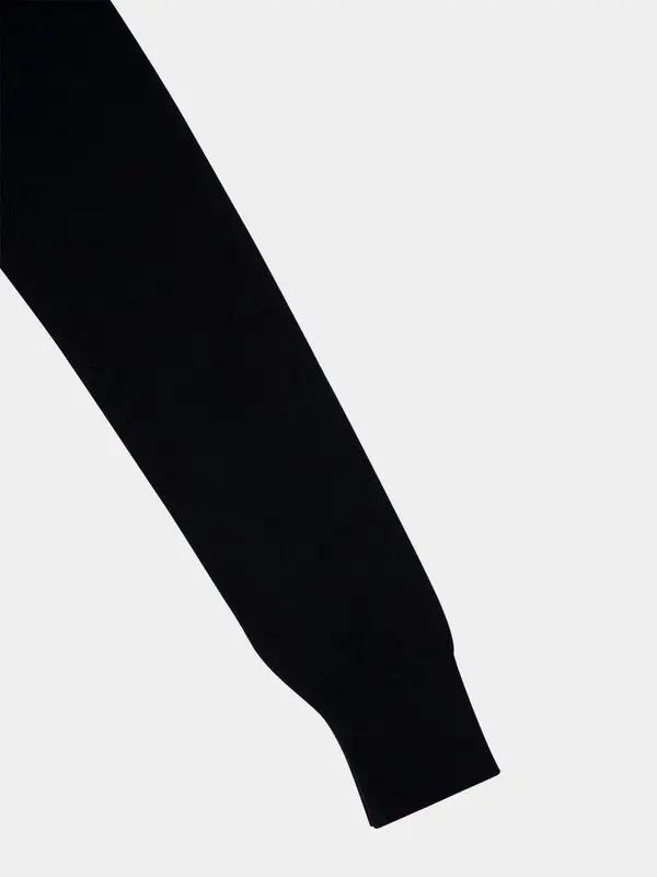 PAULA Dianela Tap Shoe Cashmere Blouse - Black