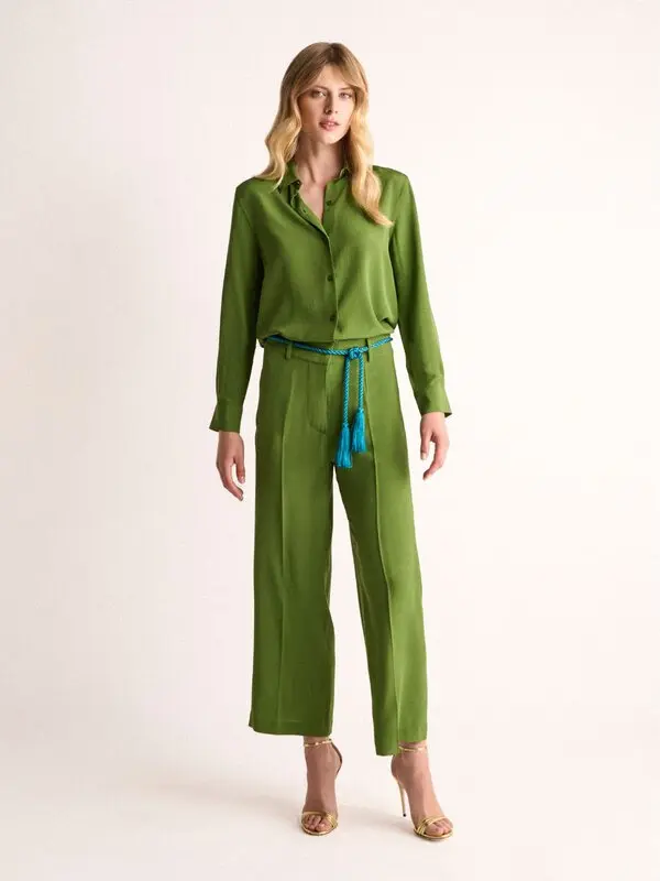 PAULA Sonia Garden Silk Pants