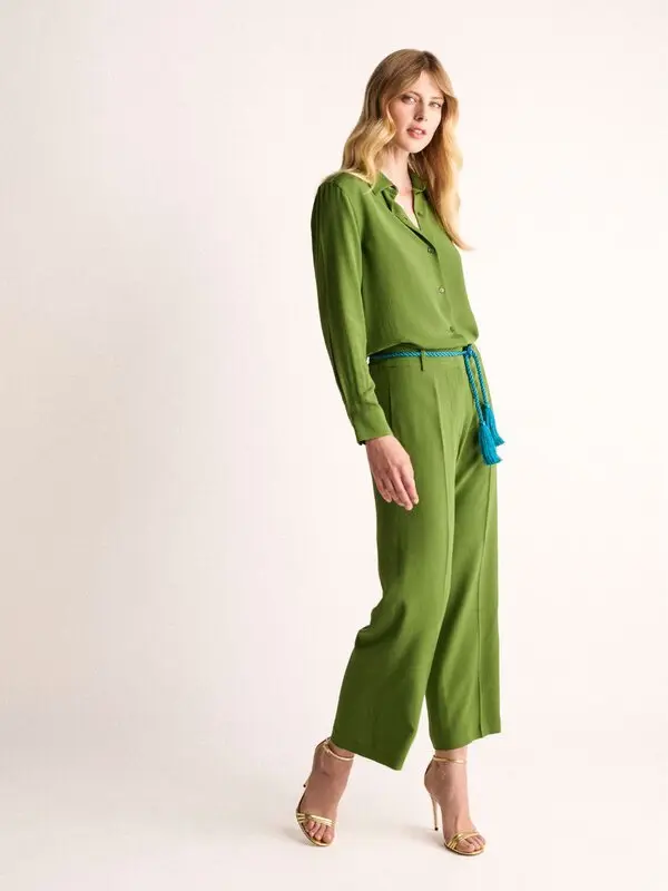 PAULA Sonia Garden Silk Pants