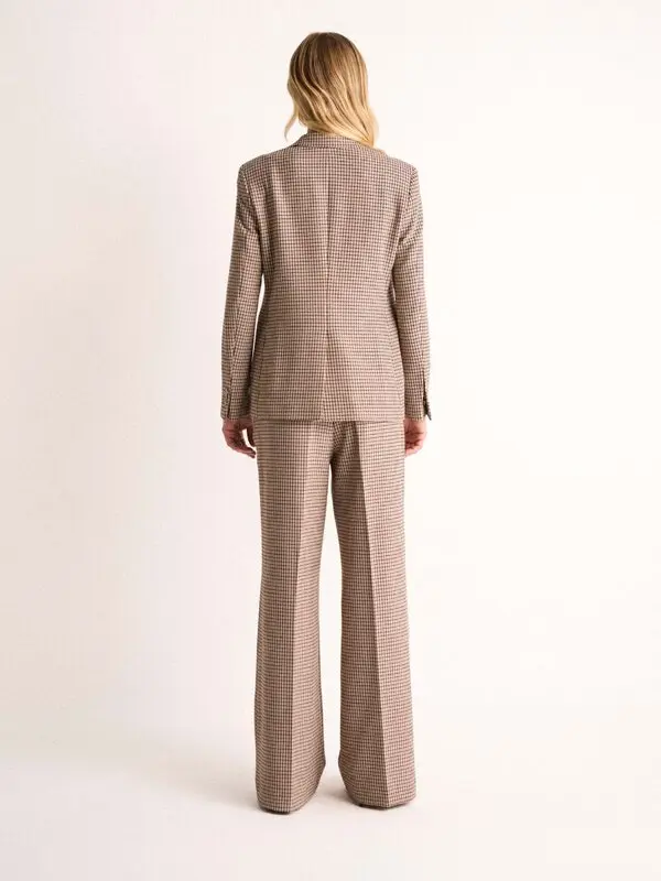 PAULA Chess Check Blazer - Multicolour